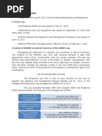 RA 10121: Philippine Disaster Management Act | PDF | Disaster Risk ...