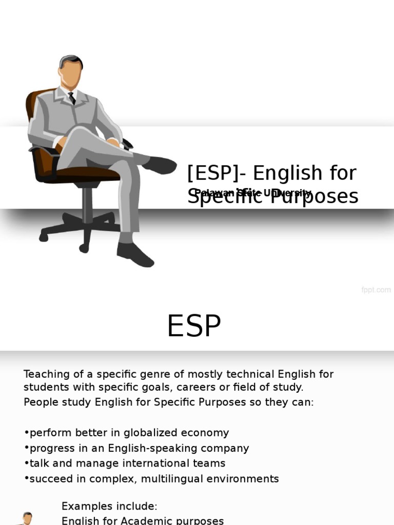 Esp Powerpoint | PDF | English As A Second Or Foreign Language ...