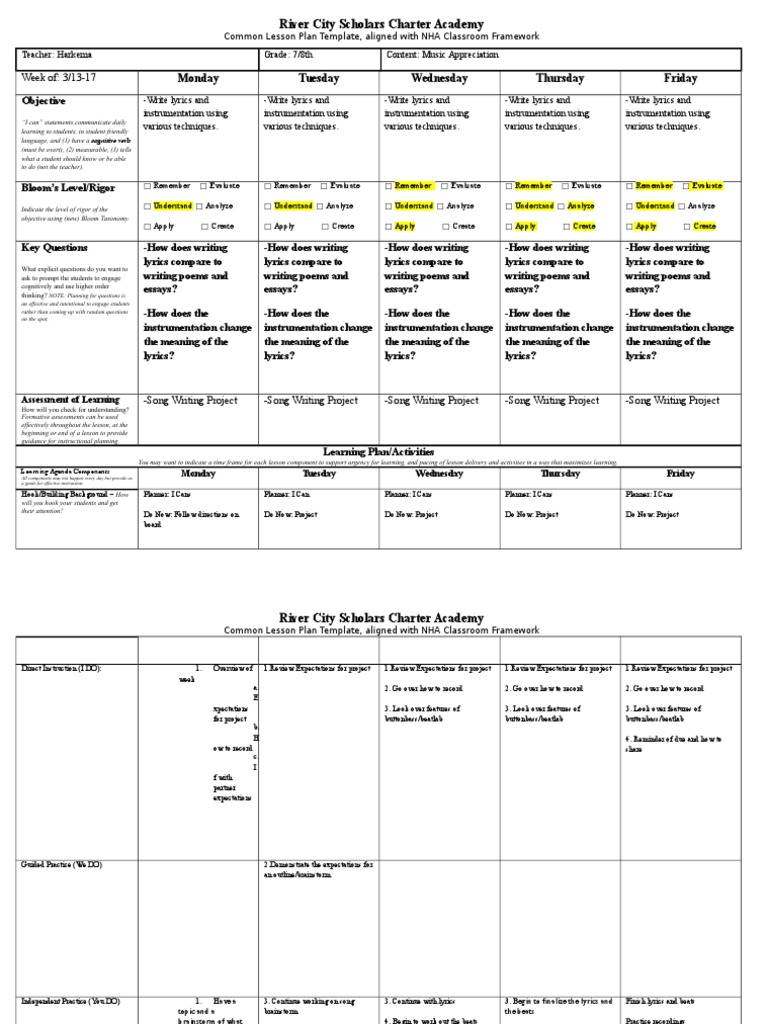 Mslessonplan313 17 | PDF | Lesson Plan | Education Theory