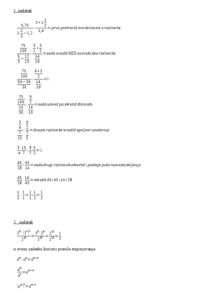 Matematika Ekonomski Fakultet | PDF