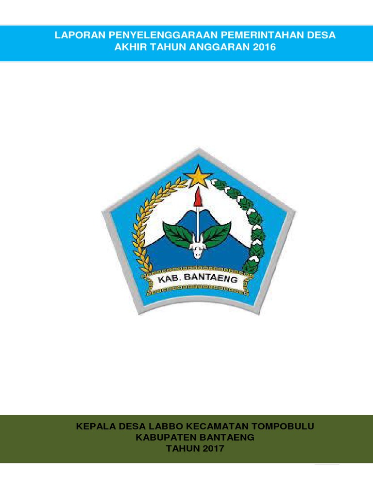 Contoh LPPD 2016 | PDF