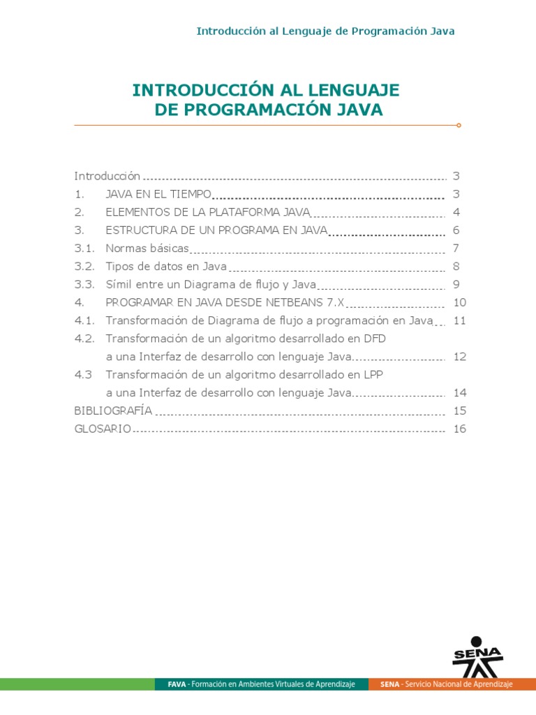 Manual Java | PDF | máquina virtual de Java | Java (lenguaje de ...