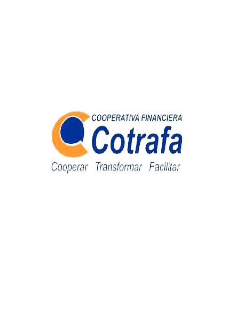 Informe de Diagnostico y Planeacion Financiera Cotrafa | PDF | Cooperativa | Salario mínimo