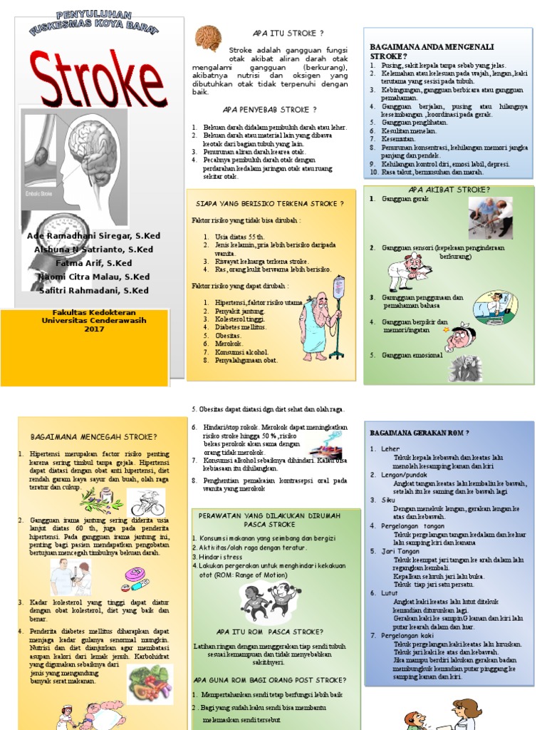 Leaflet Stroke 2017 | PDF