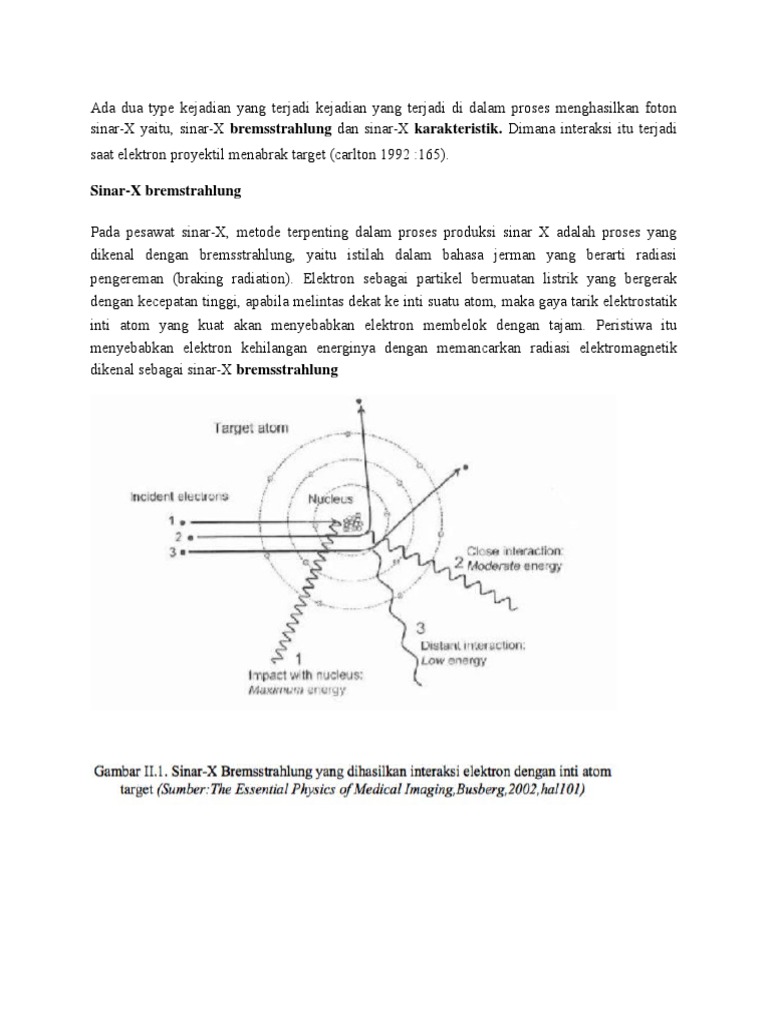2 Type Proses Sinar X | PDF
