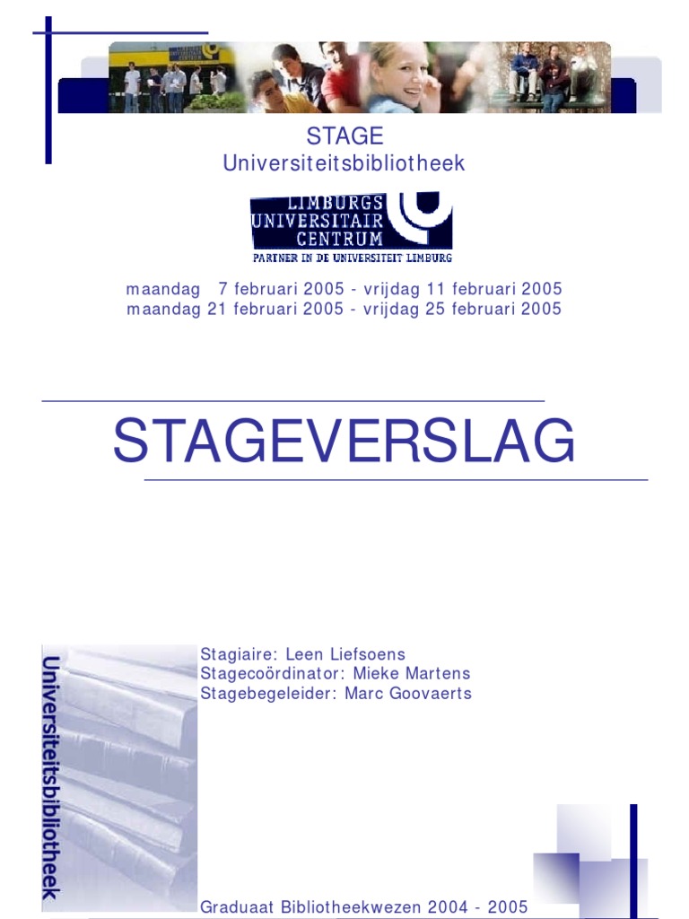 Stageverslag 2 | PDF