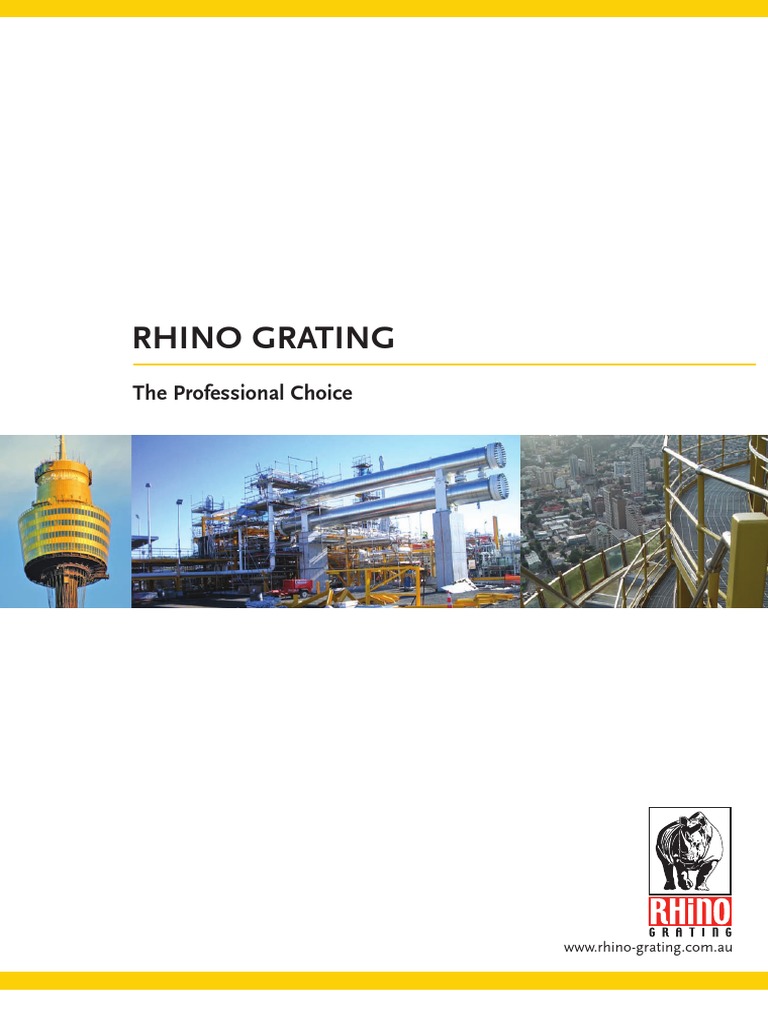 Rhino Grating Catalog 2007 3mb | PDF | Track (Rail Transport) | Stairs