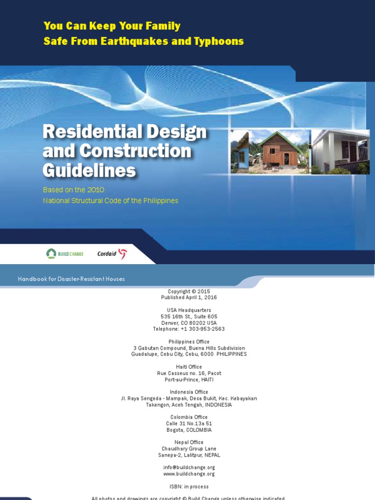 Design Construction Guide Final | PDF | Storm Surge | Tropical Cyclones