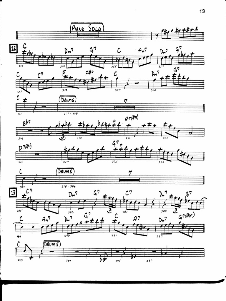 Bob Berg Jazz Tenor Solos Masters of The Tenor Saxophone by Trent ...