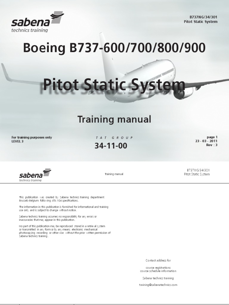 34 Pitot Static System | PDF | Aerospace Engineering | Aviation