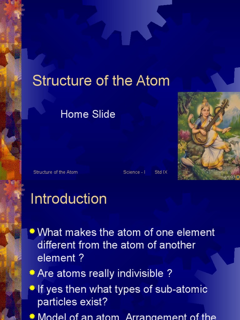 Structure of the Atom Explained | PDF | Atoms | Atomic Nucleus