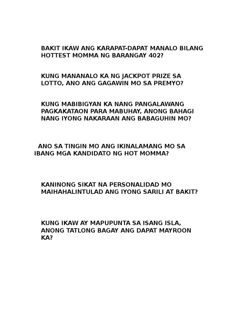 Bakit Ikaw Ang Karapat | PDF
