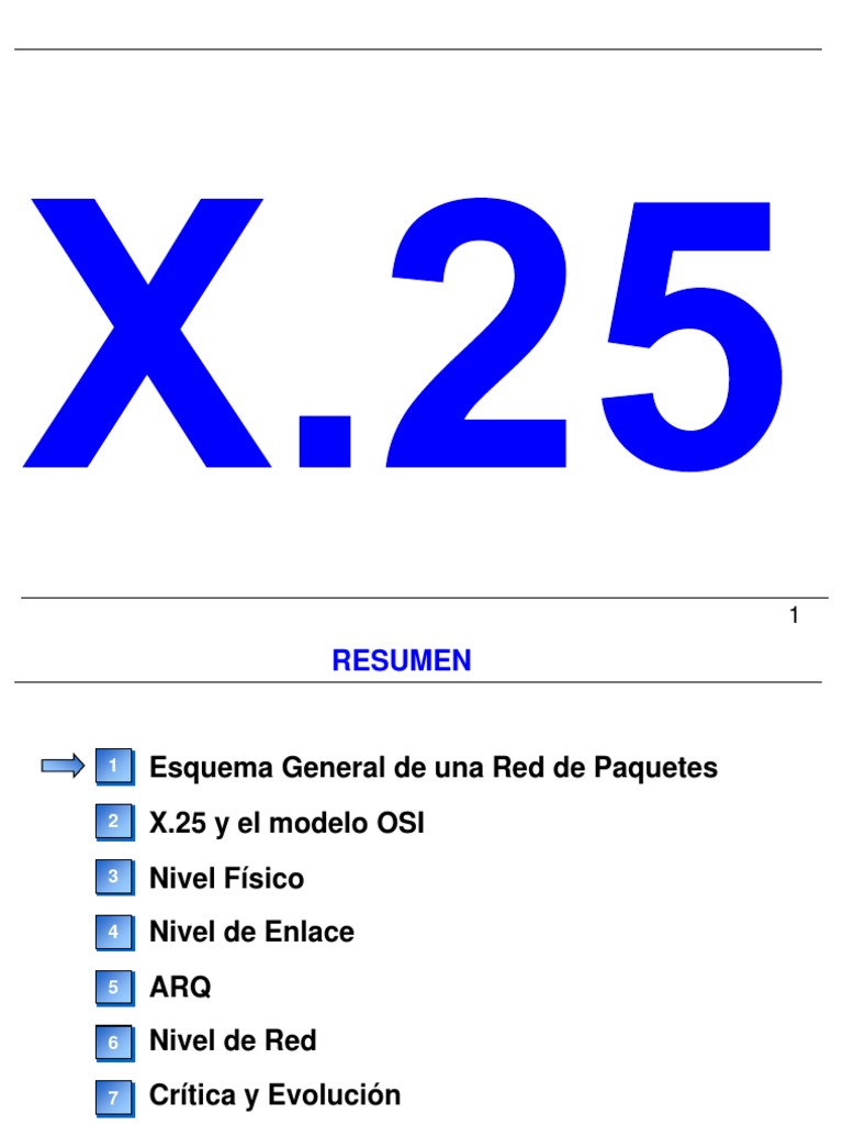 X Teoria Protocolo X25 | PDF | Red de arquitectura | Red de computadoras