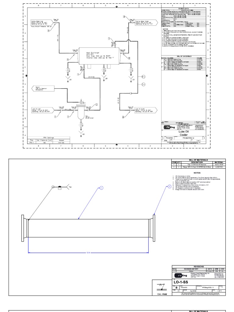 Cooling Water Piping Design Report | PDF | Pipe (Fluid Conveyance ...