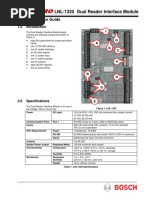 LNL-1320 Dual Reader Interface Module: Quick Reference Guide | PDF ...