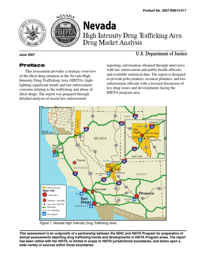Nevada: High Intensity Drug Trafficking Area Drug Market Analysis ...