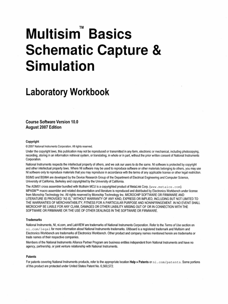 MultiSim Basics PDF | PDF