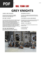 Codex Grey Knights | PDF | Unrest