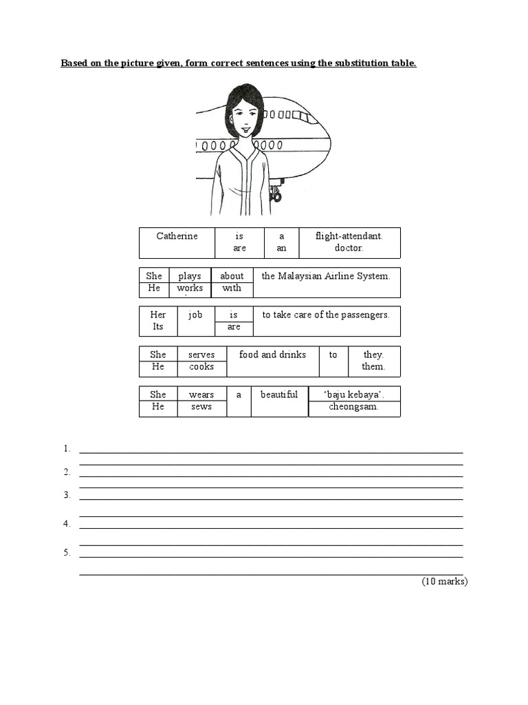 Substitution Table | PDF