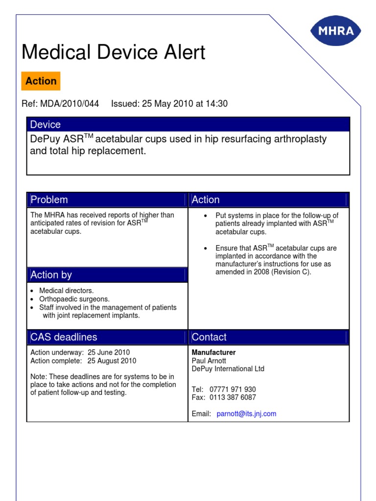 MHRA Warning Letter Metal Metal 2 | Health Care | Public Health