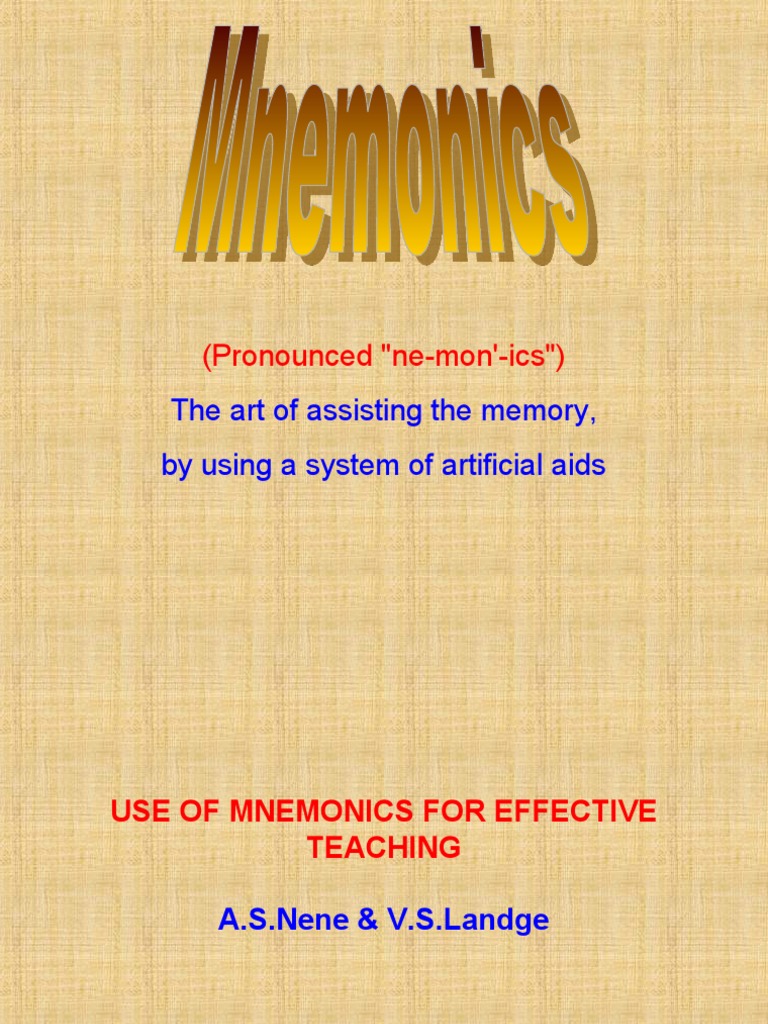 Mnemonics For Geotechnical Engineering | Download Free PDF | Learning ...