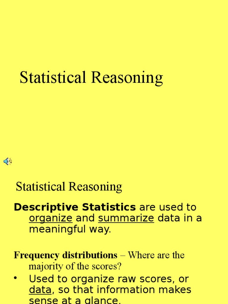 Statistics Reasoning | PDF | Correlation And Dependence | Standard Score