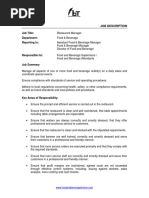 Restaurant Employee Performance Evaluation Form | PDF | Performance ...
