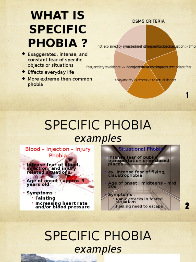 What Is Specific Phobia ? | PDF | Phobia | Anxiety Disorder