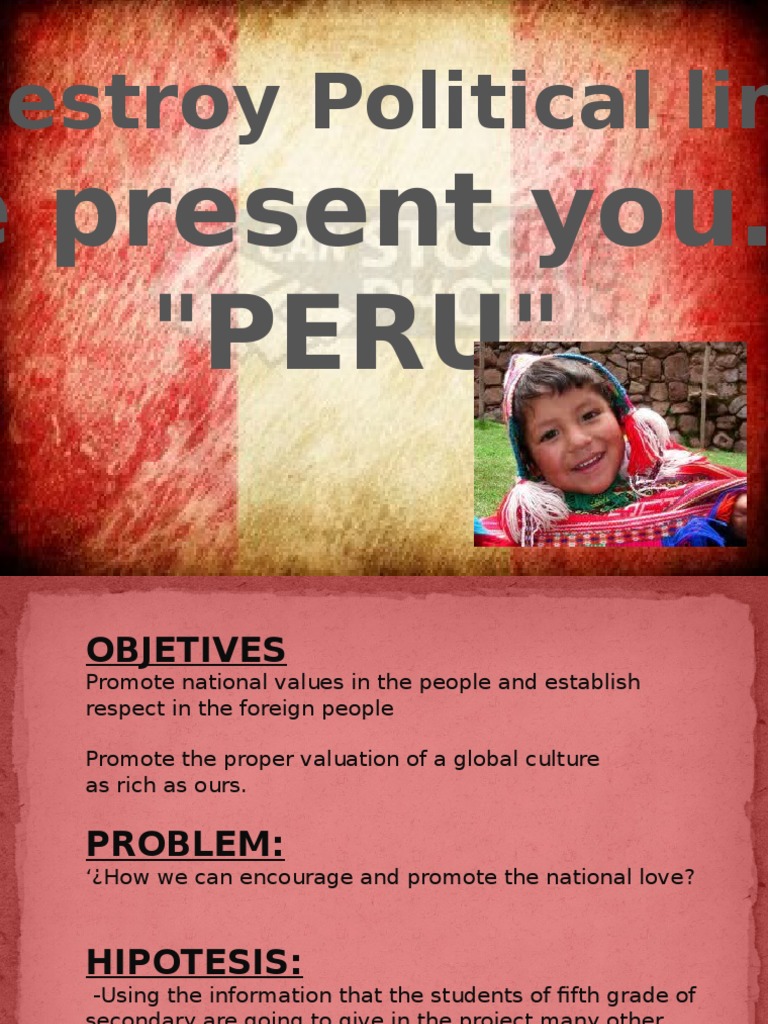 Nuestro Perú en Inglés | PDF | Peru | Foods