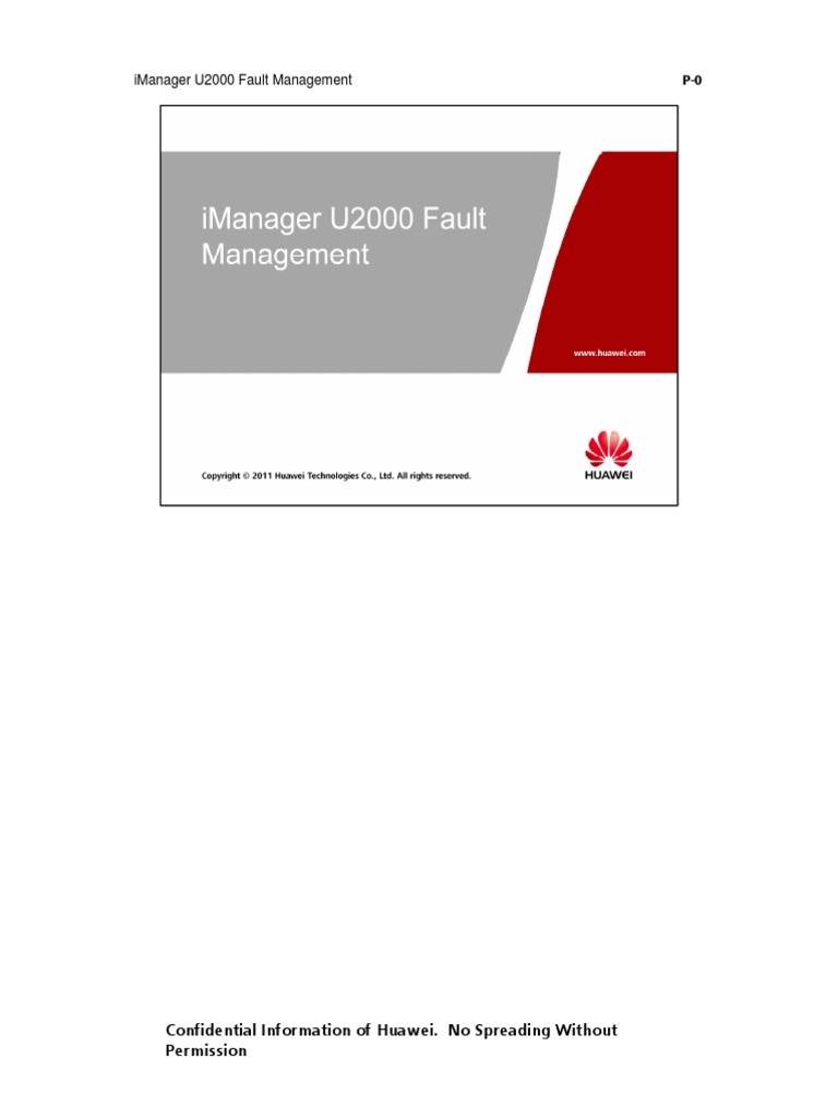 U2000 Fault Management ISSUE1 | PDF | Dialog Box | Icon (Computing)