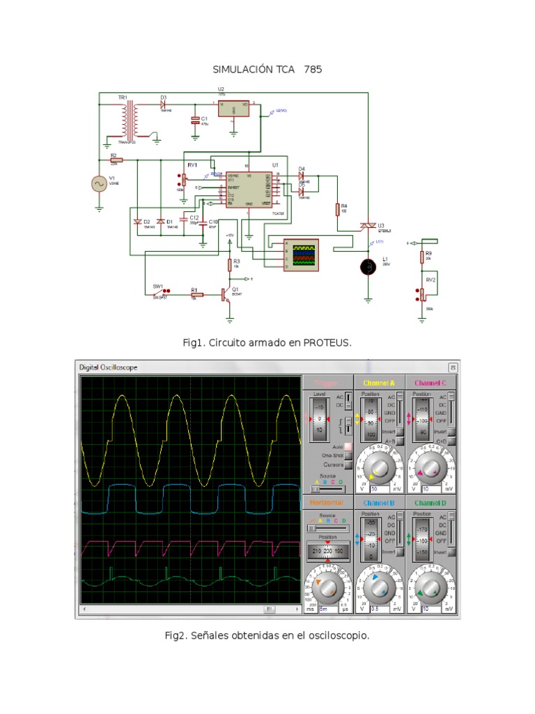 Simulación Tca 785 | PDF