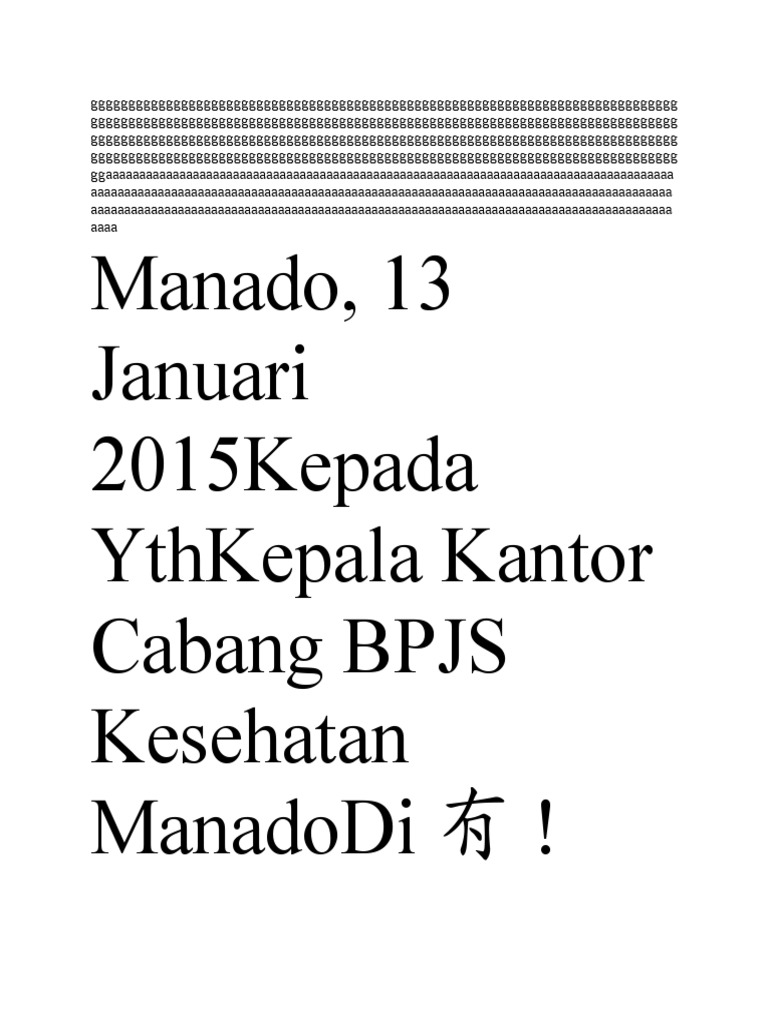 BPJS Provider Application | PDF