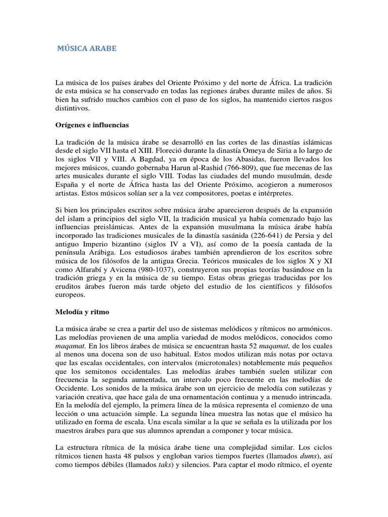 Patrones Ritmicos | PDF | Ritmo | Melodía