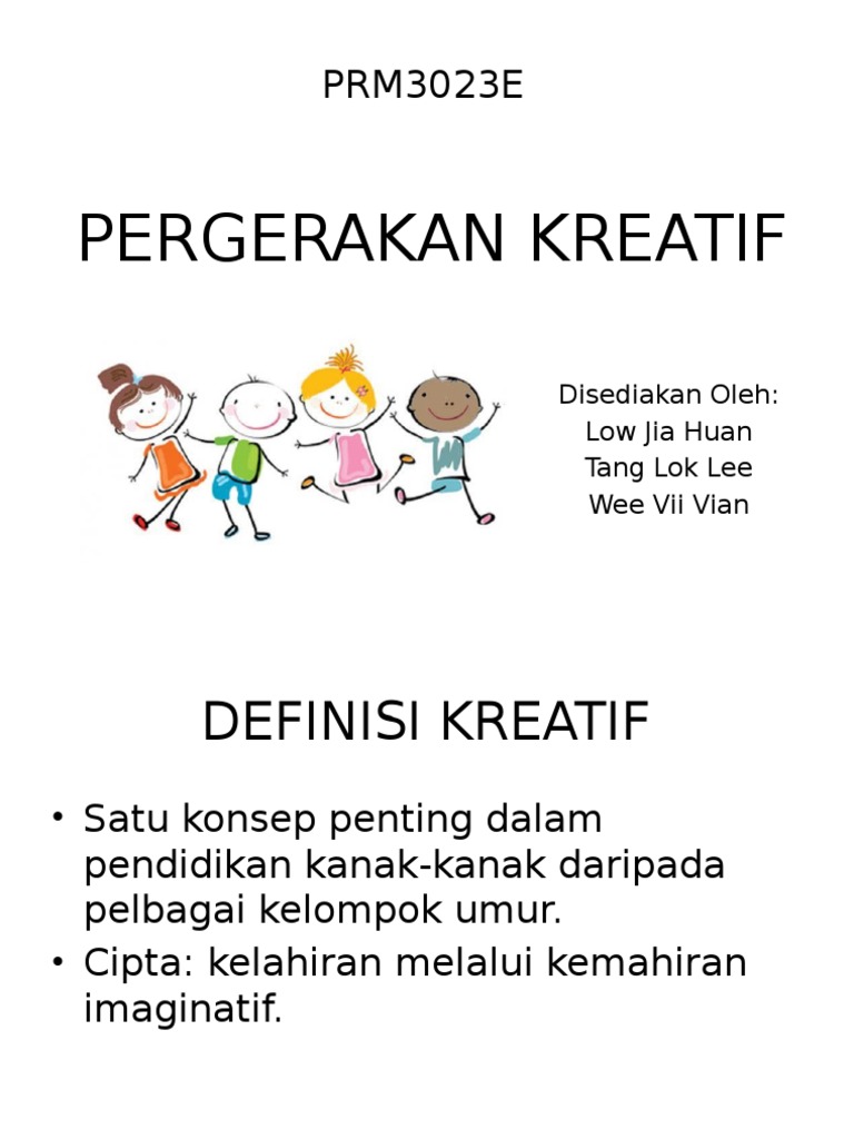 Pergerakan Kreatif | PDF