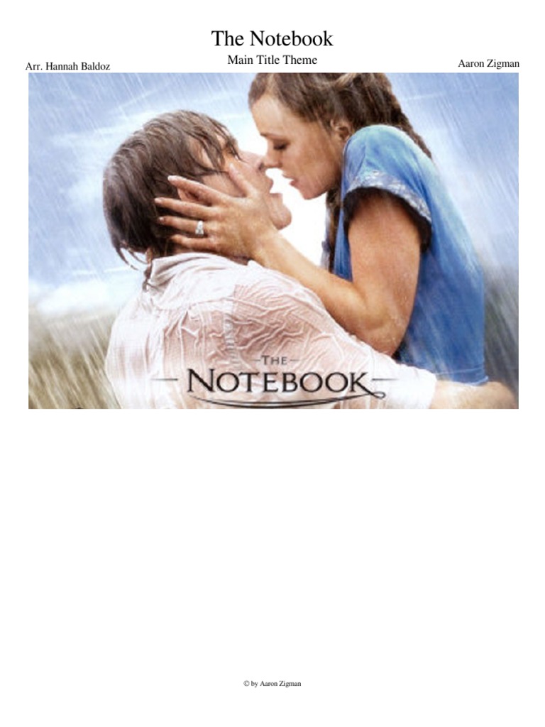 The Notebook - Theme Song PDF | PDF