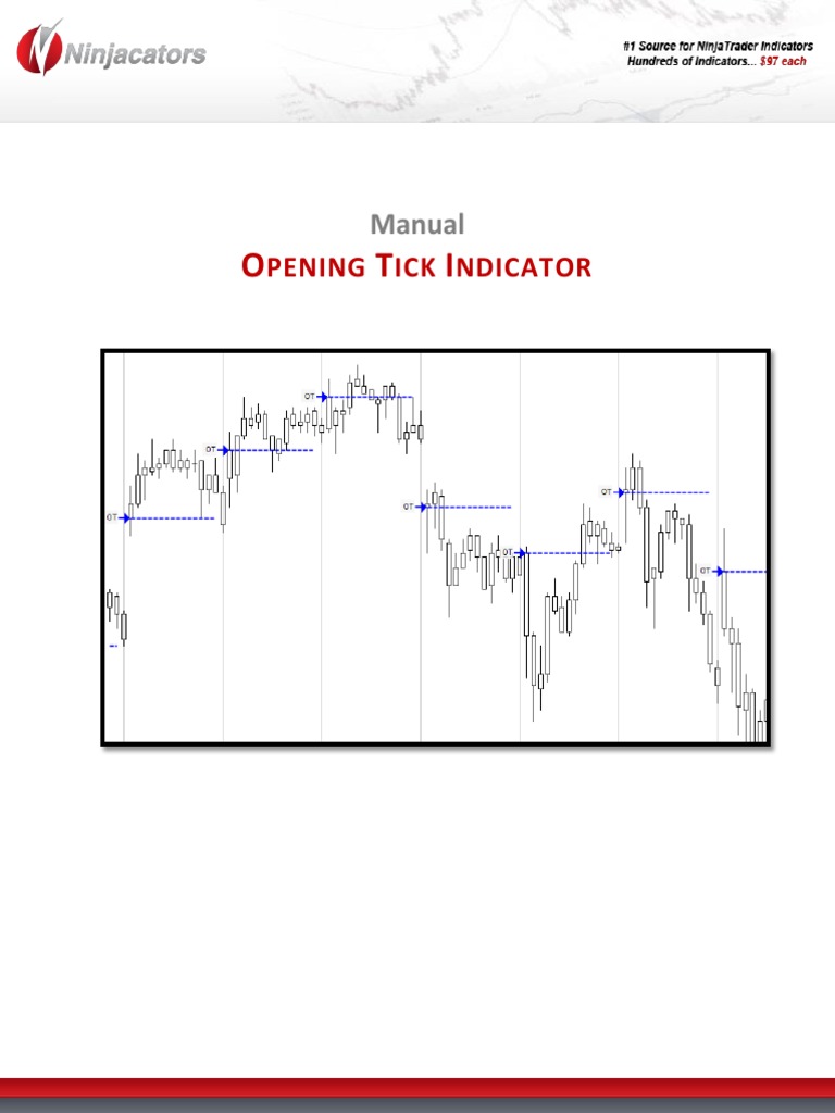 Ninjacators OpeningTick Manual | PDF | Damages | Disclaimer