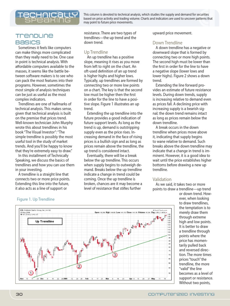 Trendlines Explanation PDF | PDF