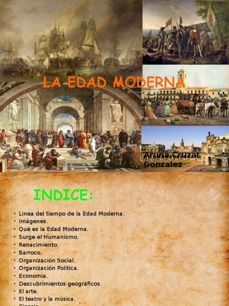 La Edad Moderna | Período moderno temprano | Renacimiento