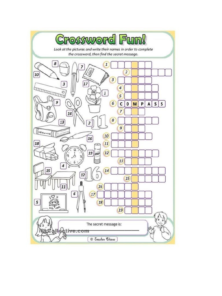 School Subjects Crossword | PDF