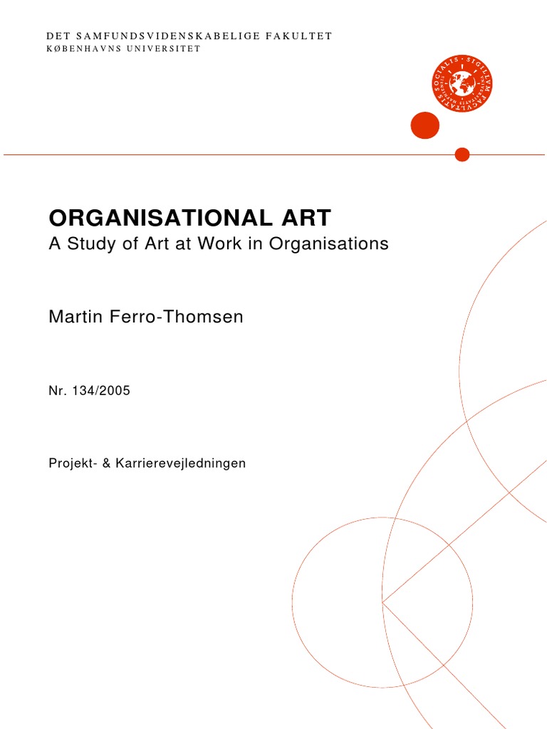 Organisational Art: A Study of Art at Work | PDF | Paintings | Science