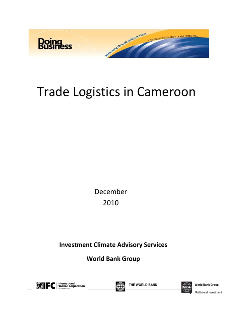 Cameroon Trade Logistics | PDF | World Bank Group | International ...