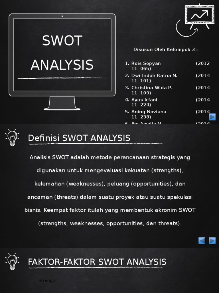 Analisis SWOT untuk Strategi Bisnis | PDF | Bisnis | Pengelolaan ...