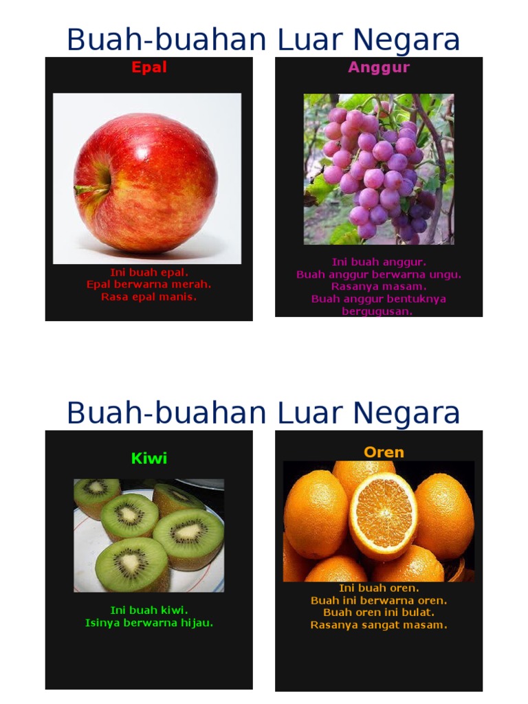 Buah Buahan Import
