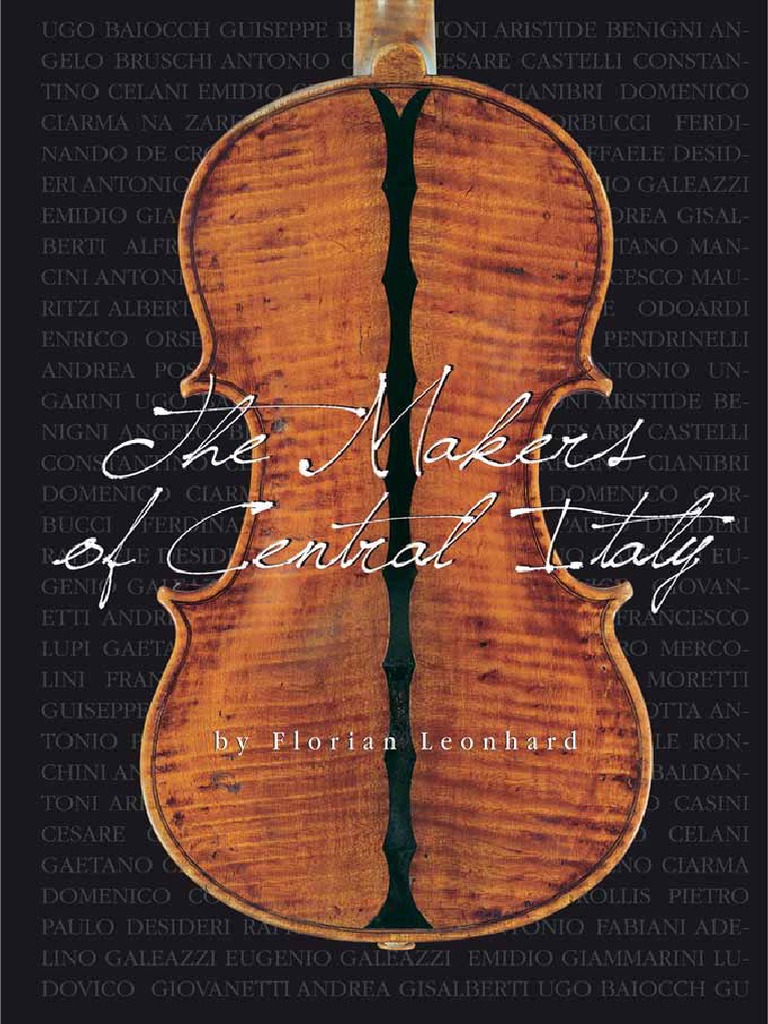 Italian Violin Makers of Marche & Umbria | PDF | Friction Musical ...