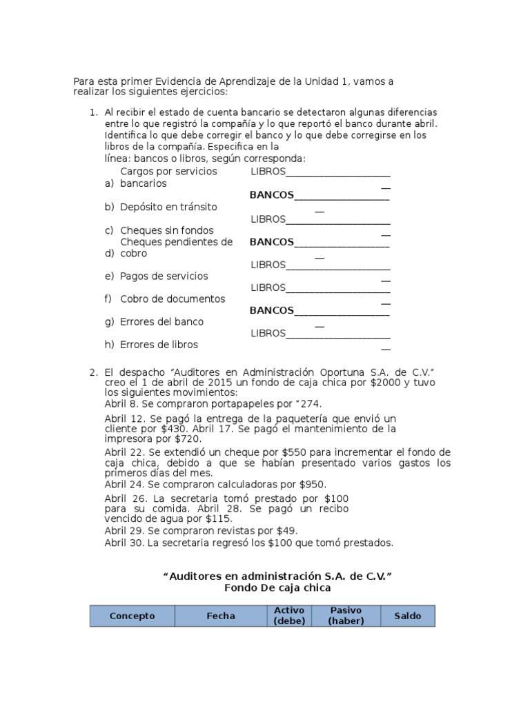 GCNF U1 Ea | PDF | Bancos | Dinero