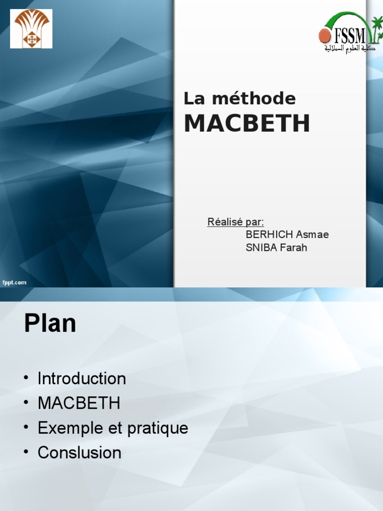 Mac Beth | PDF | Option (Finance) | Logiciel