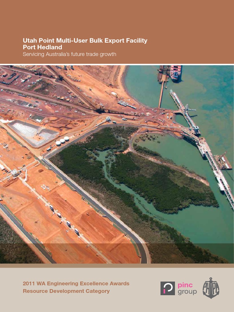 Utah Point Multi-User Bulk Export Facility Port Hedland: Servicing ...