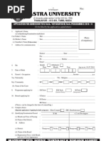 Application For Employment: Public Service of Namibia | PDF