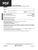 Cambridge Checkpoint Writing | PDF | Writing | Communication