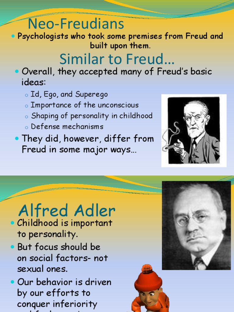 Neo Freudians | PDF | Sigmund Freud | Unconscious Mind
